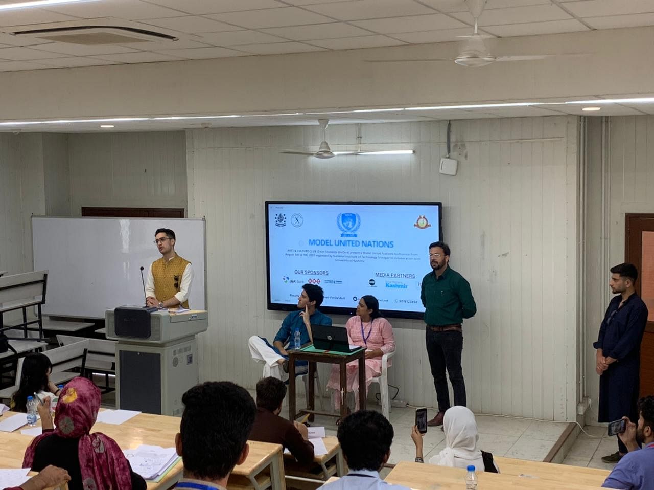 KU and NIT hold conference on Model United Nations - Greater Kashmir