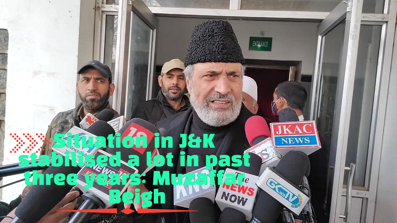 Video | Situation in J&K stabilised a lot in past three years: Muzaffar Beigh - Greater Kashmir