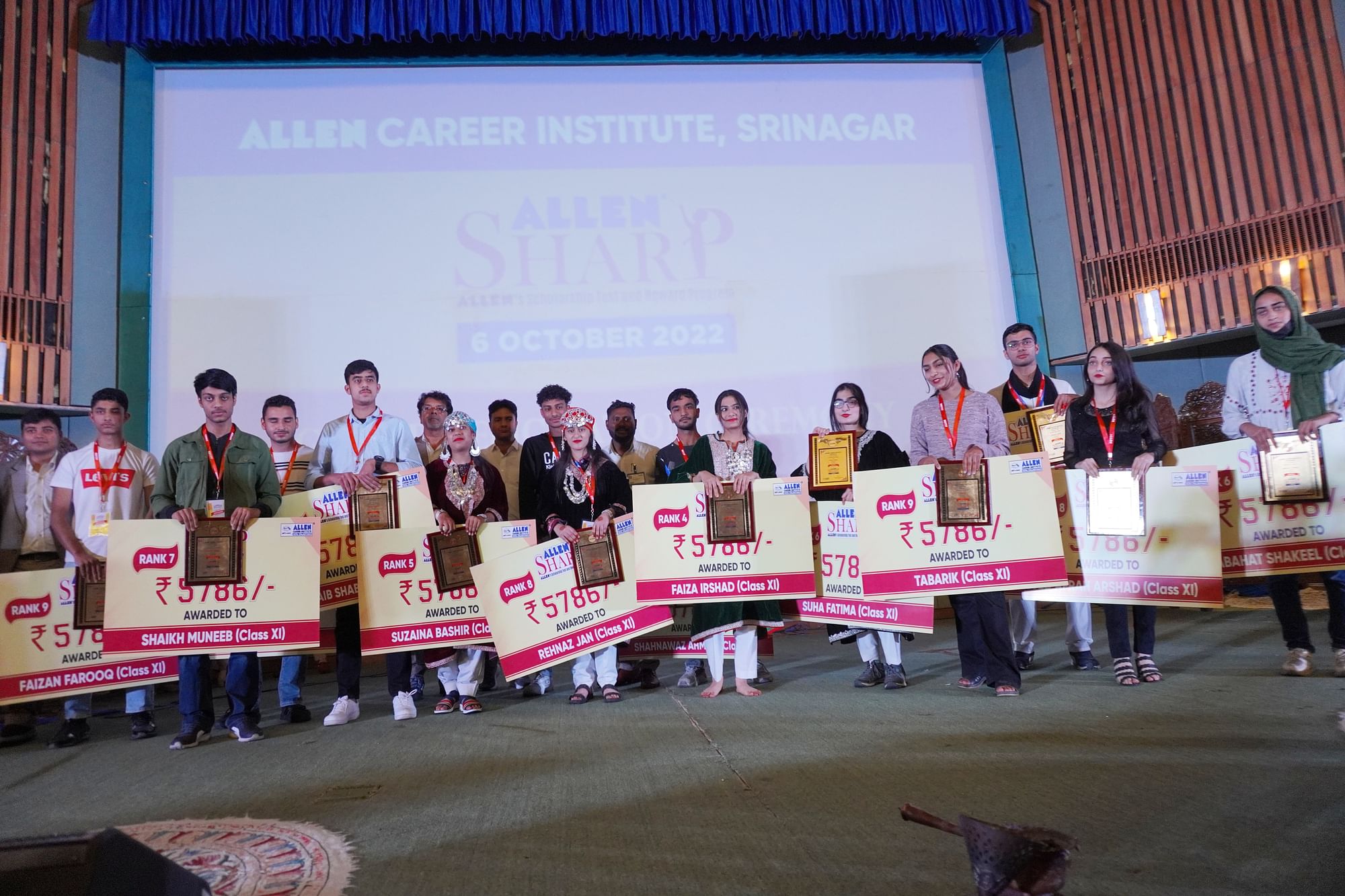 ALLEN Career Institute Srinagar conducts grand felicitation ceremony of ...