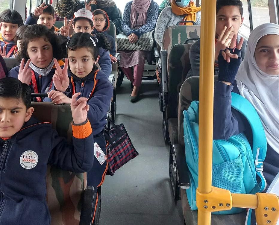 Schools reopen in Kashmir after three months of winter vacation ...