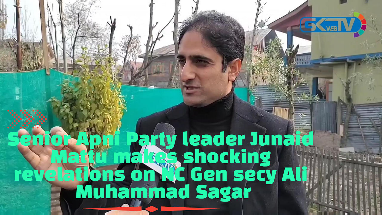 Watch | Mayor Junaid Mattoo denies charges that more development work was done in a specific ...