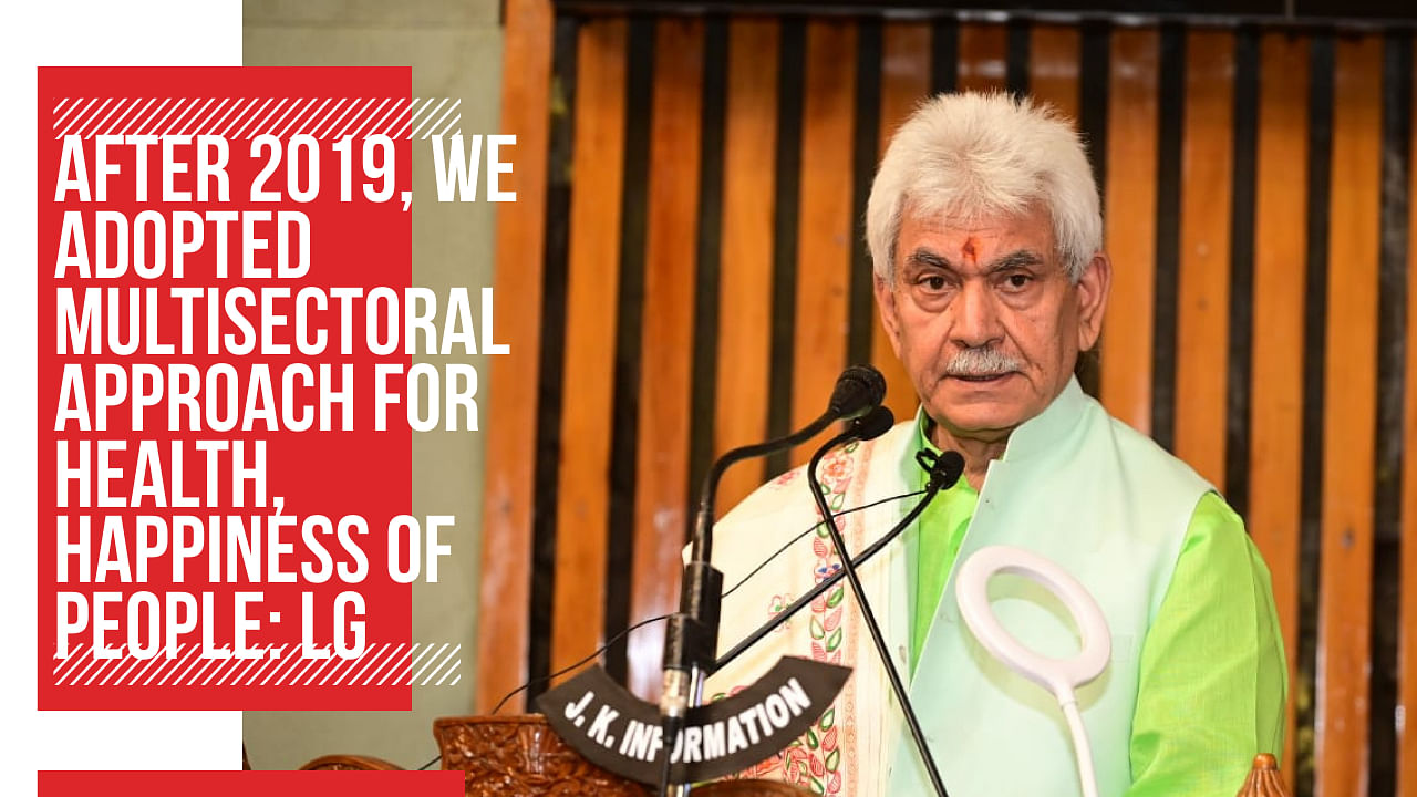 Video | LG Manoj Sinha dedicates Rajbagh Jhelum River Front to public ...