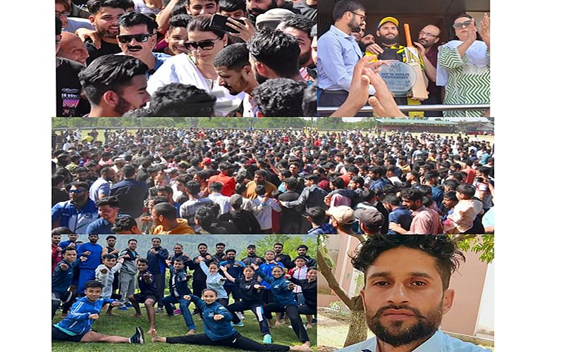 Magam Sports Stadium comes live with T-20 Cricket Tournament - Greater ...