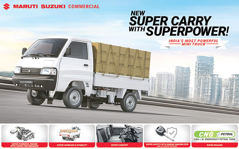 Maruti Suzuki launches new Super Carry - Greater Kashmir