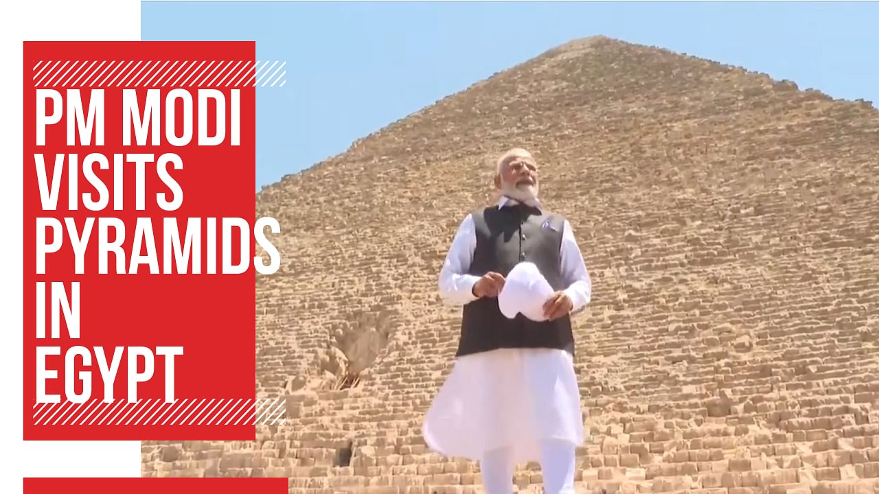 Video | PM Modi visits pyramids in Egypt - Greater Kashmir