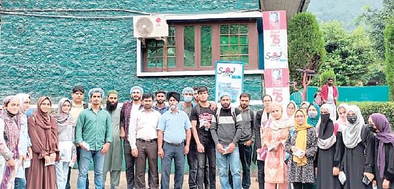 SKUAST-K students visit Snowcap milk plant - Greater Kashmir