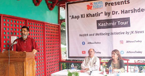 JK News Today launches Dr Harshdeep Joshi’s ‘Aap Ki Khatir’ in Kashmir - Greater Kashmir