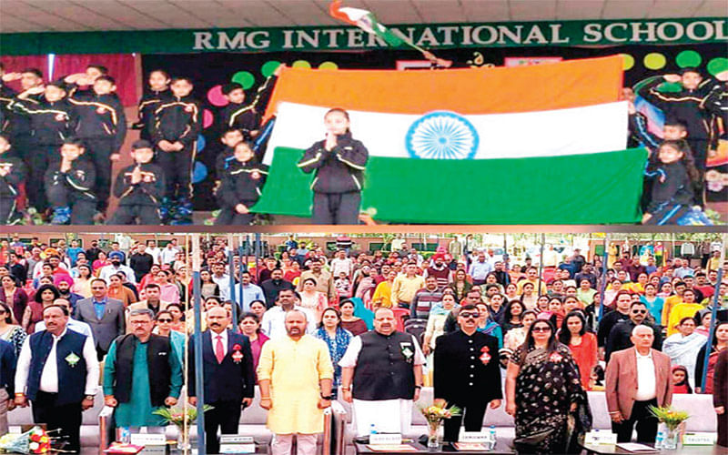Annual day function of RMG international school - Greater Kashmir