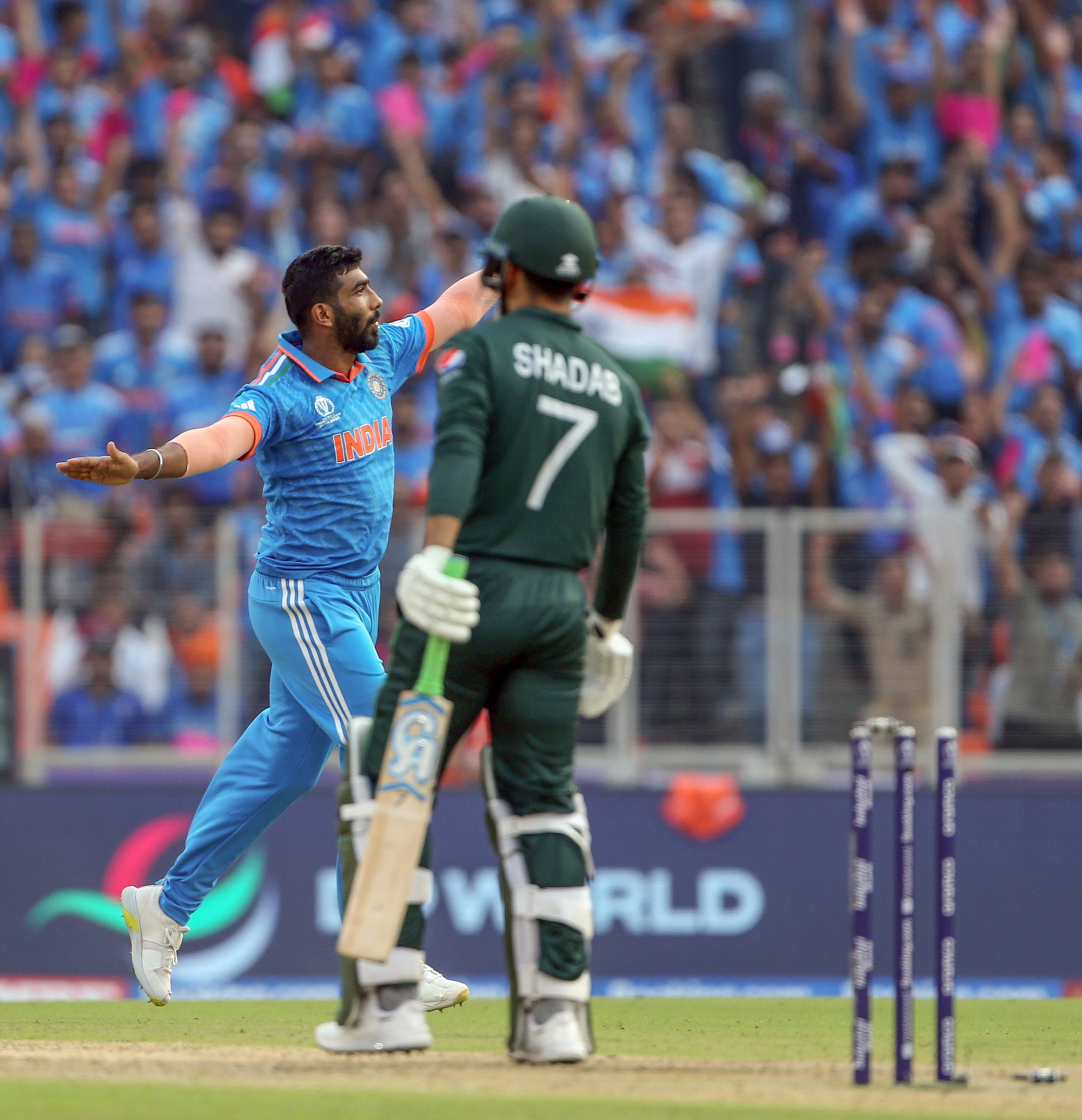 CWC 2023: India bundle out Pakistan for 191 in blockbuster clash ...