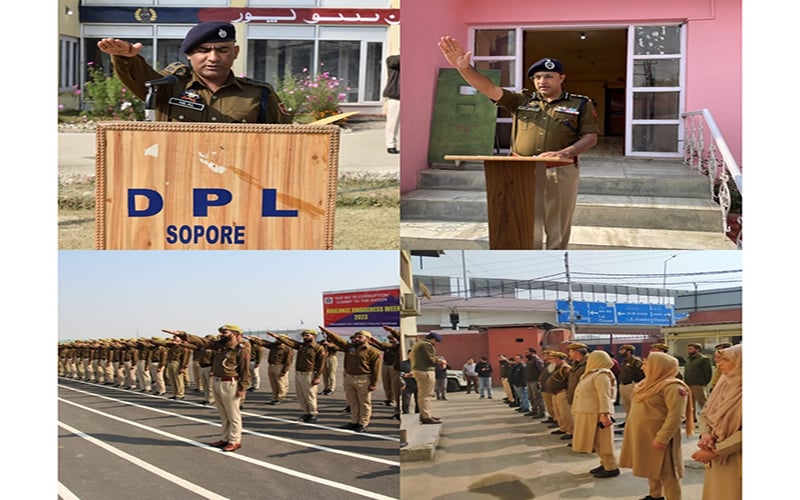 Police hold pledge taking ceremonies across Kashmir to curb corruption ...