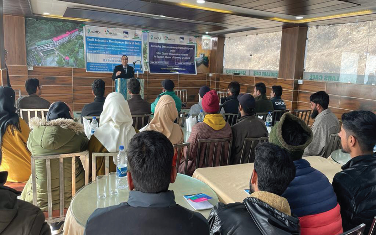 Homestay entrepreneurship programme launched at Harwan - Greater Kashmir