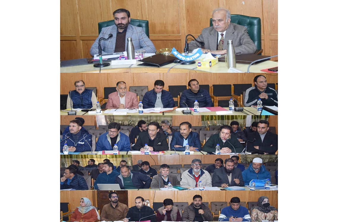 DISHA meeting held in Pulwama - Greater Kashmir