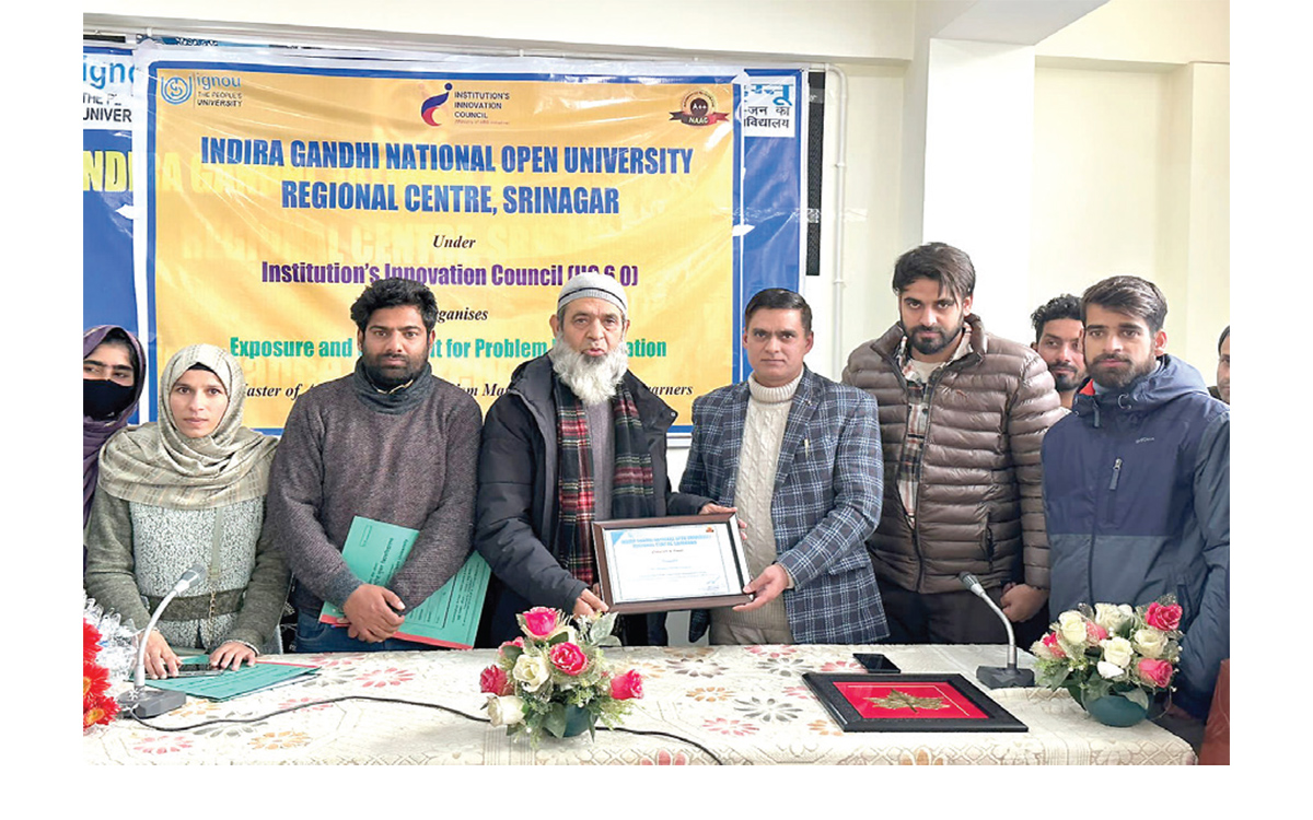 NLCO facilitates IGNOU MTTM students’ field visit to Nigeen Lake ...