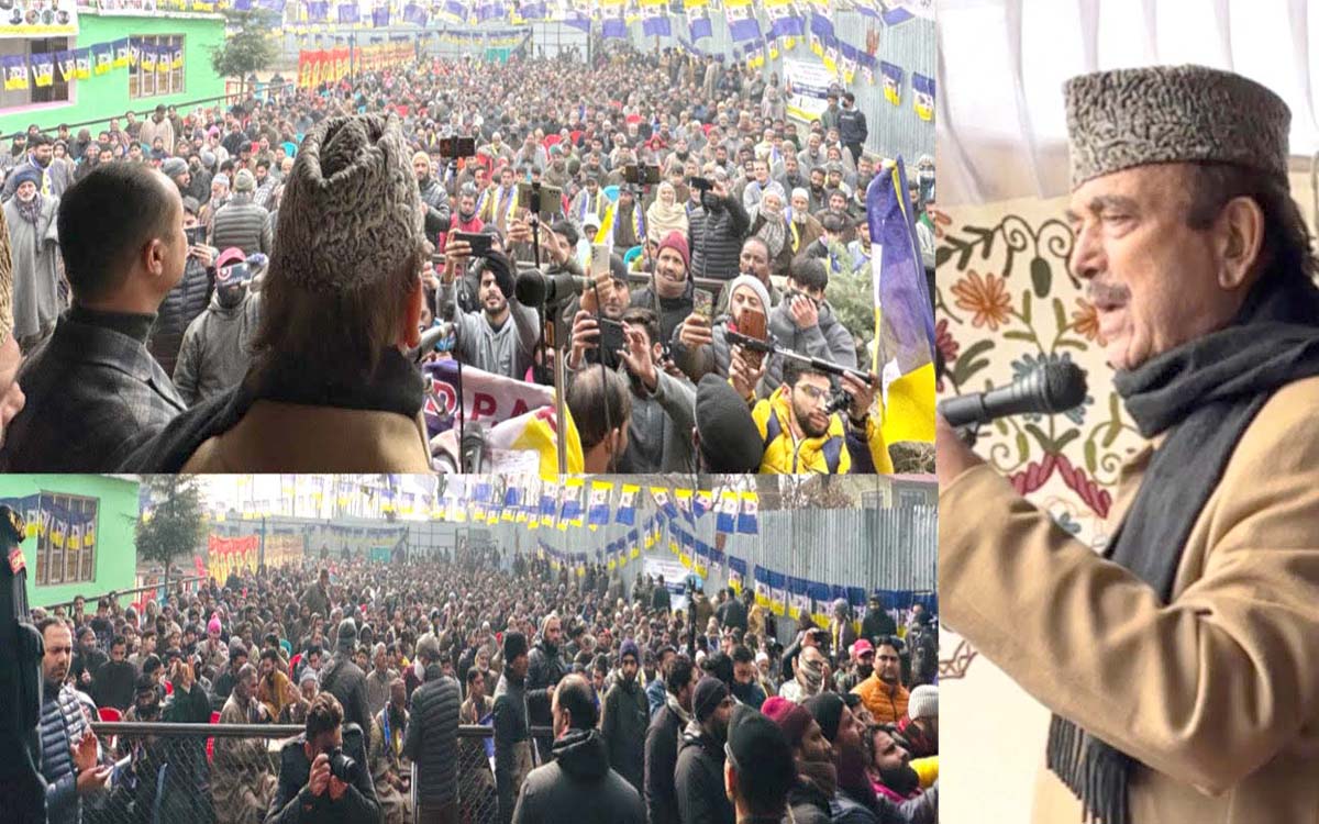 Terrorism needs to be dealt with iron fist : Azad - Greater Kashmir