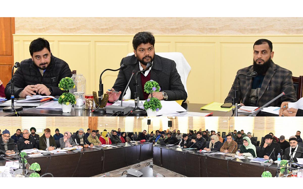 Progress of HADP reviewed in Ganderbal