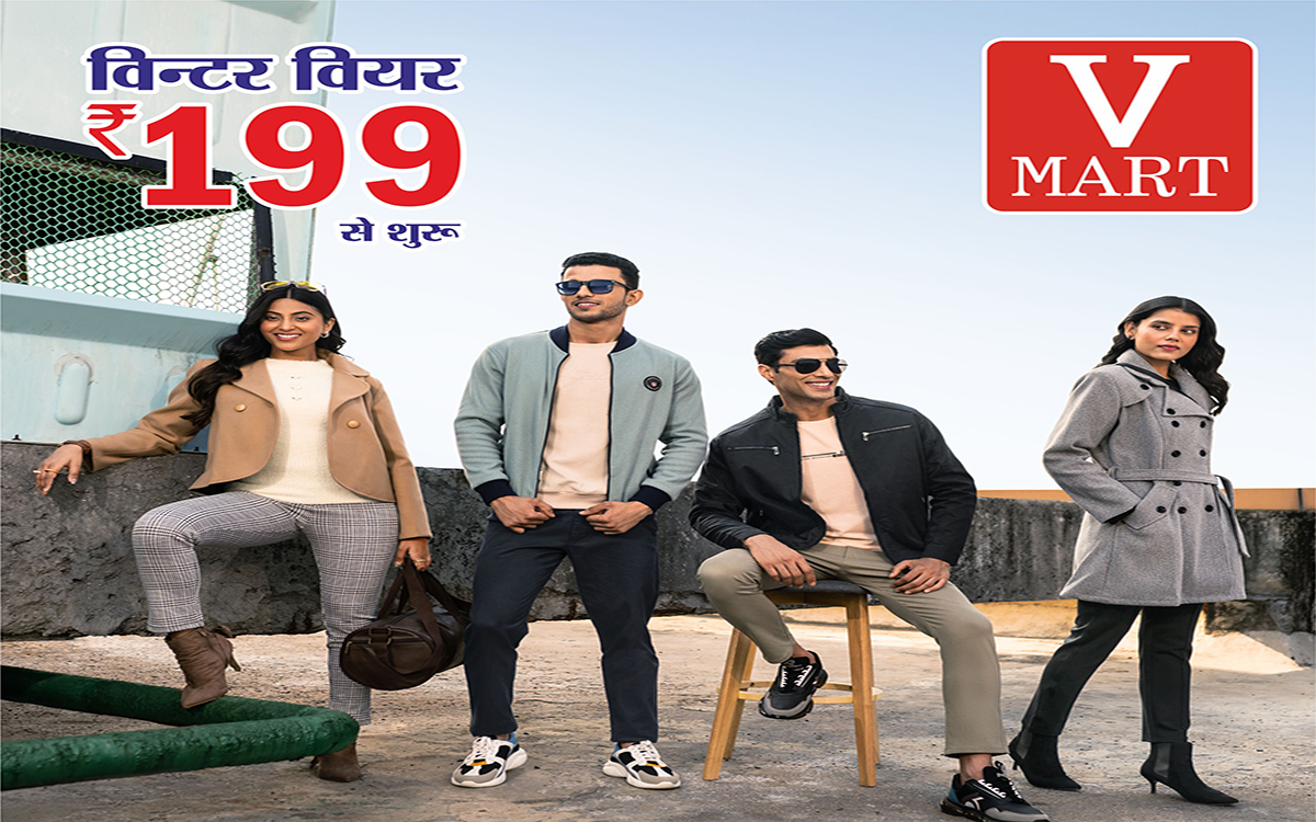 Welcome winter in style with range of fabulous winterwear at V-Mart ...