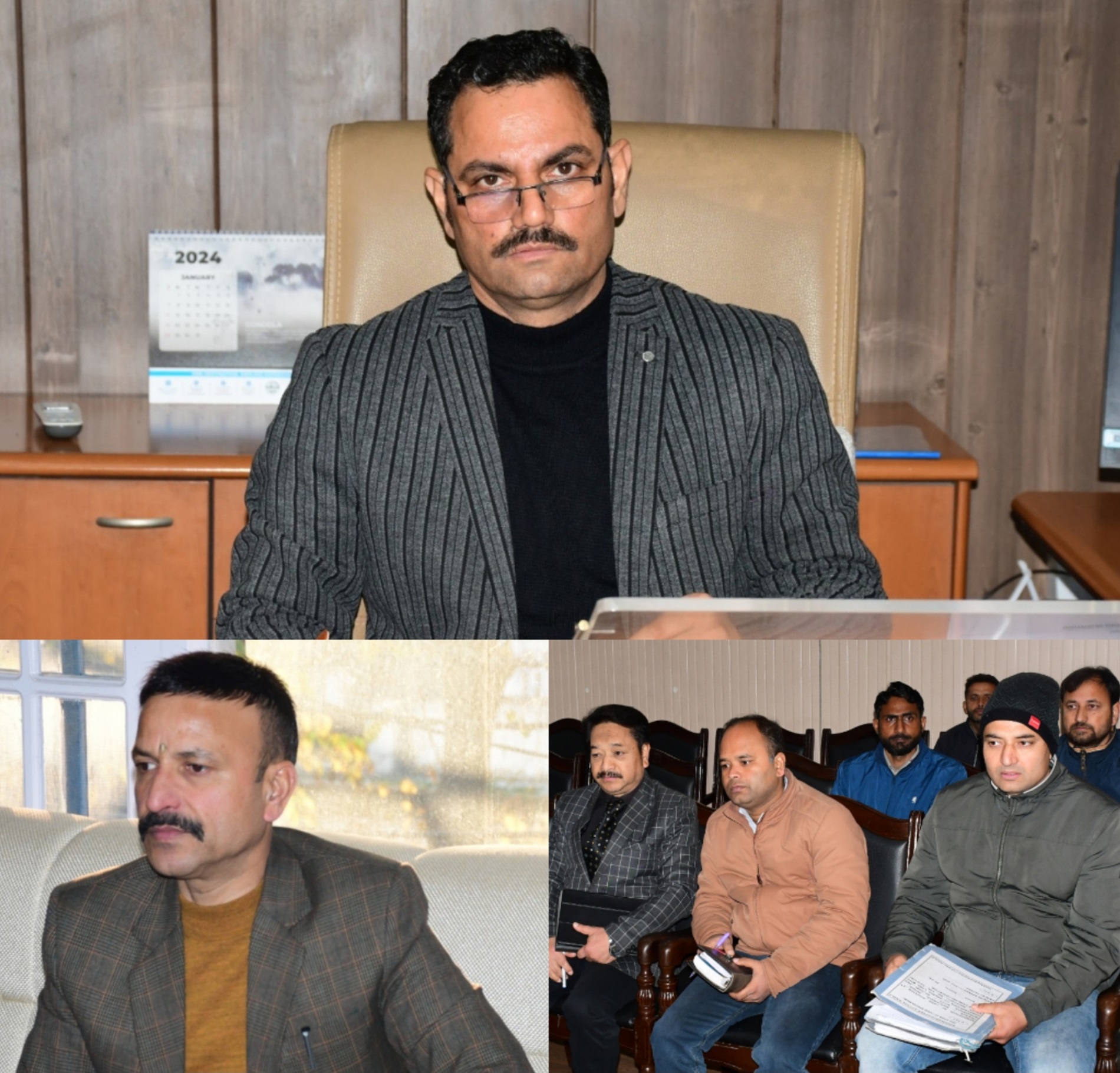 Rajouri-Thanamandi-Surankote Road Project | Progress of work reviewed ...