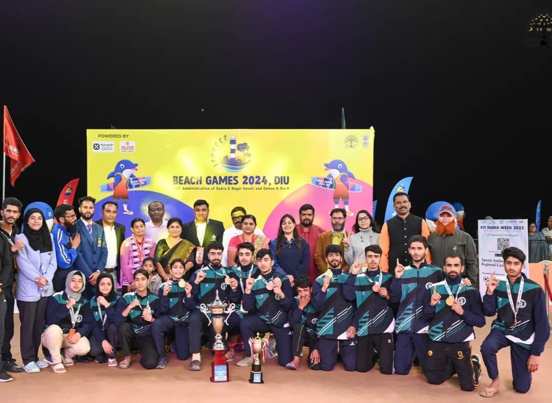 DPS Srinagar student wins bronze medal in Beach Games 2024 - Greater ...