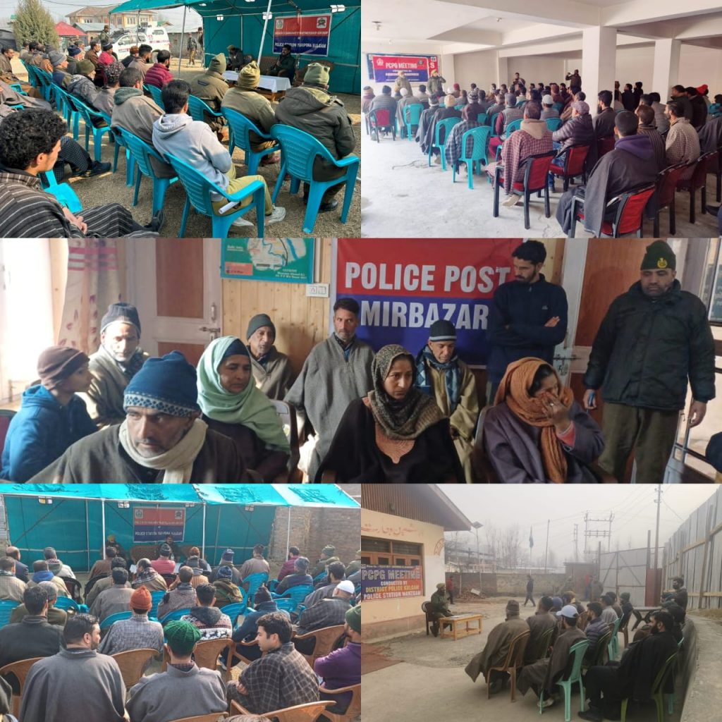 Police facilitate PCPG meetings in Kulgam - Greater Kashmir