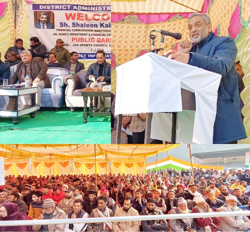 Shaleen Kabra chairs public darbar at Sungri village in Reasi - Greater ...