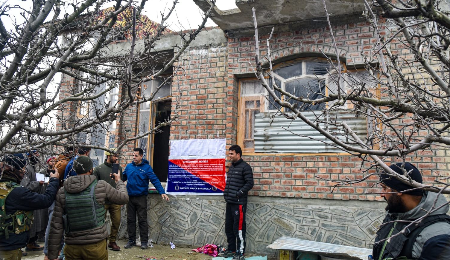 Police attaches illegal property worth Rs 15 lakh of notorious drug ...