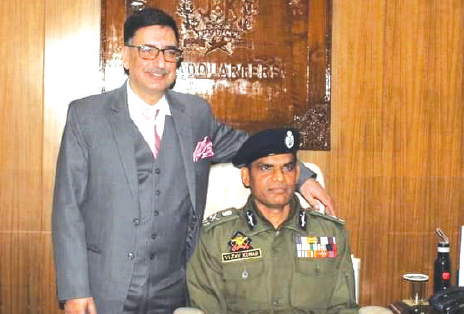 Vijay Kumar takes over as ADGP Armed J&K - Greater Kashmir