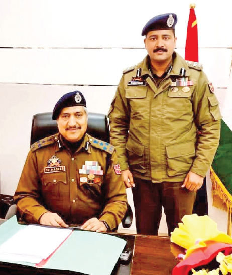 Haseeb Mughal takes over as DIG Traffic Jammu Zone - Greater Kashmir