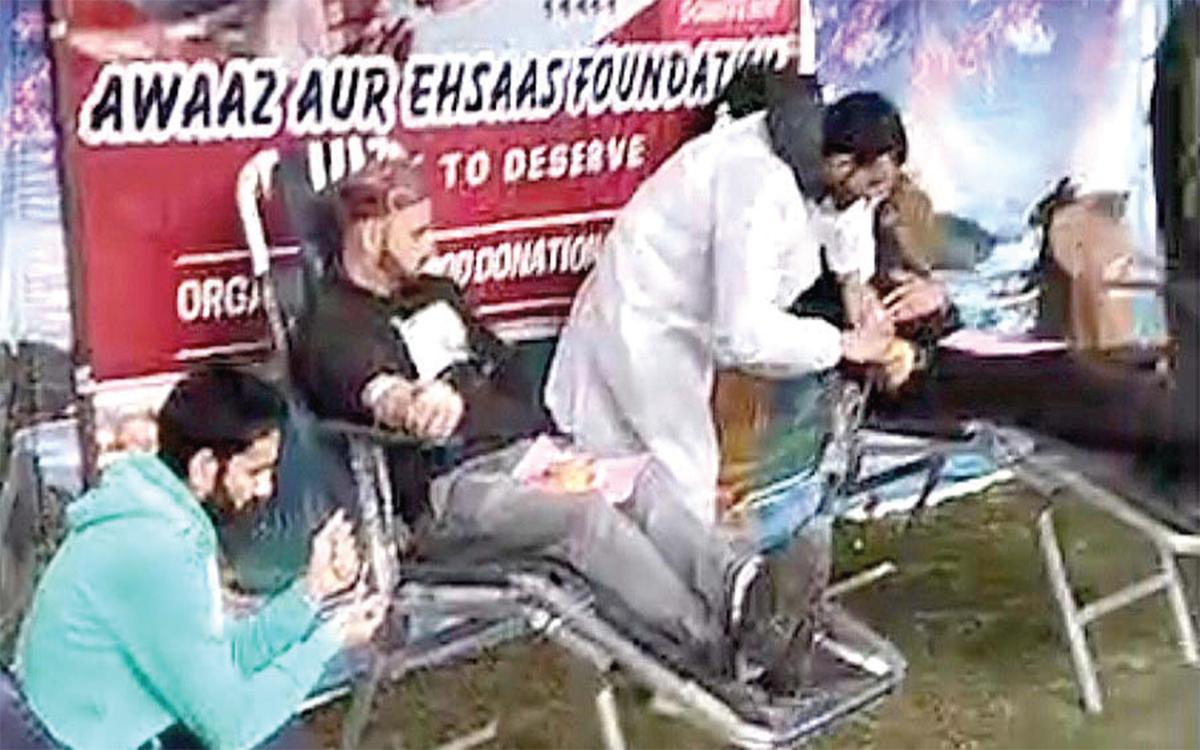 Blood donation camp organised in Ganderbal - Greater Kashmir