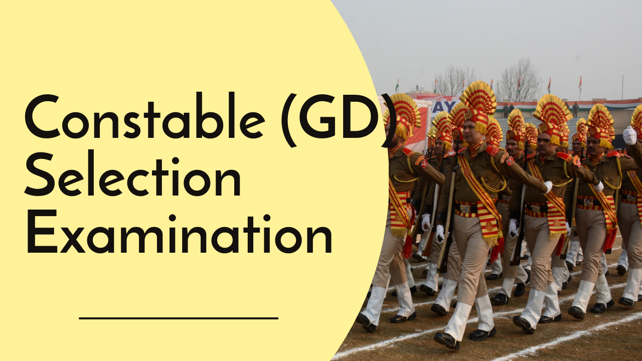 In a first, Constable (GD) examination in CAPFs to be conducted in 13 ...