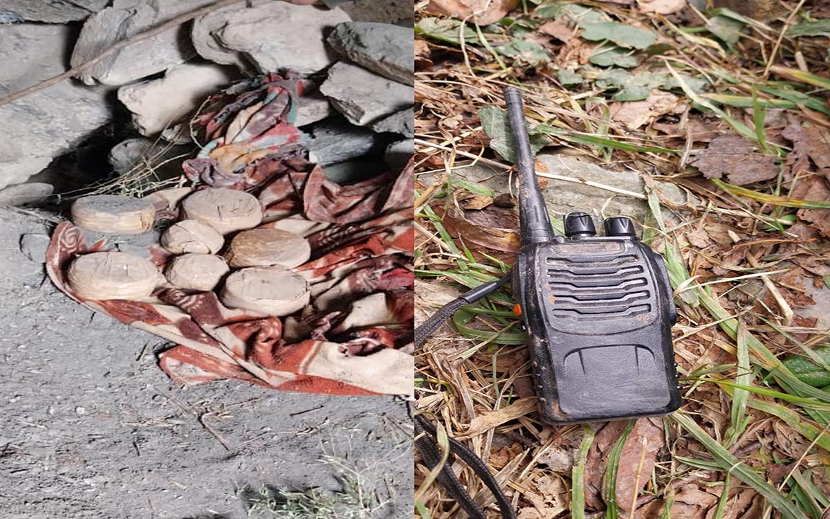 IEDs, wireless communication device recovered in Surankote - Greater ...