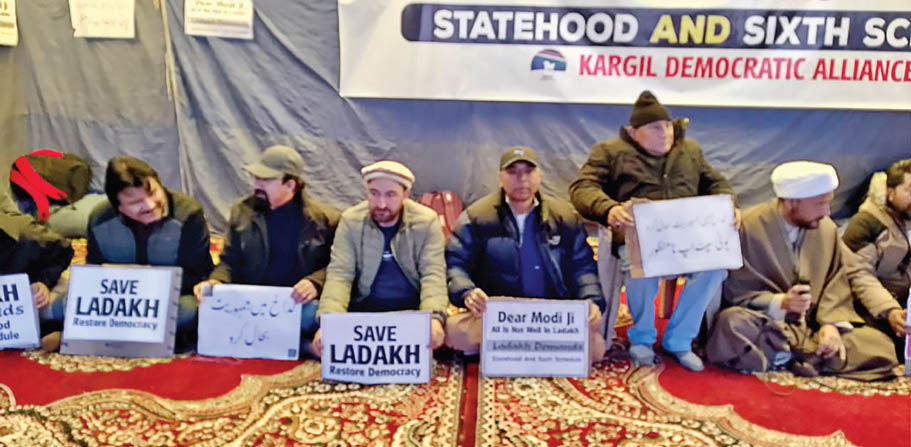 Statehood, 6th Schedule demands in Ladakh | KDA’s 3-day hunger strike ...