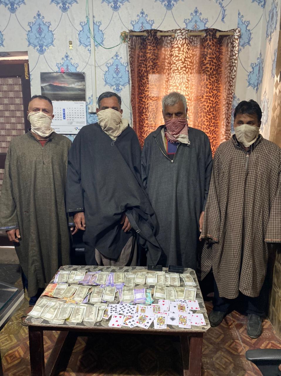 4 gamblers arrested in Sopore - Greater Kashmir