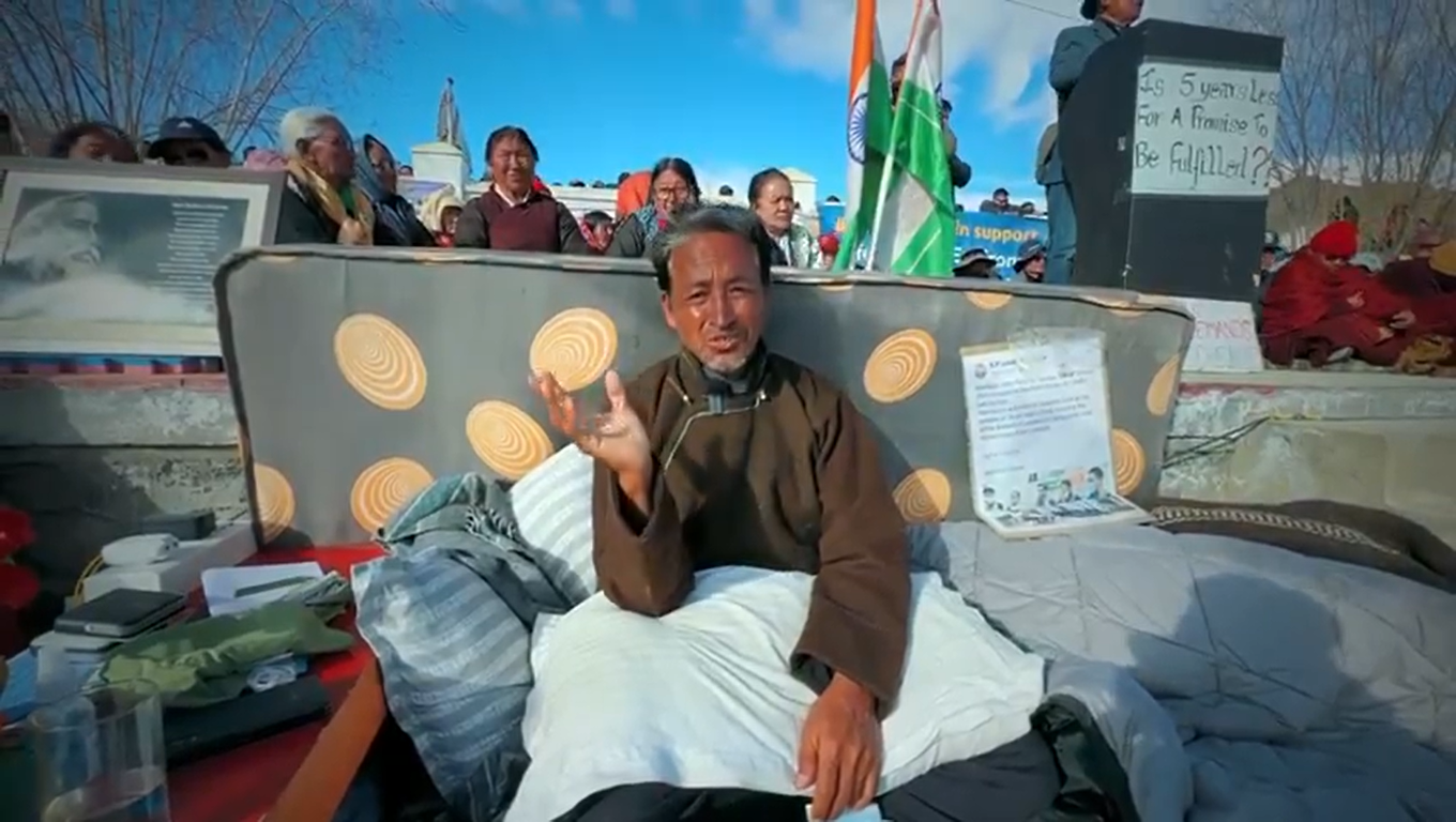 Ladakh's Sonam Wangchuk ends his 21-day hunger strike; women group to take on from tomorrow ...