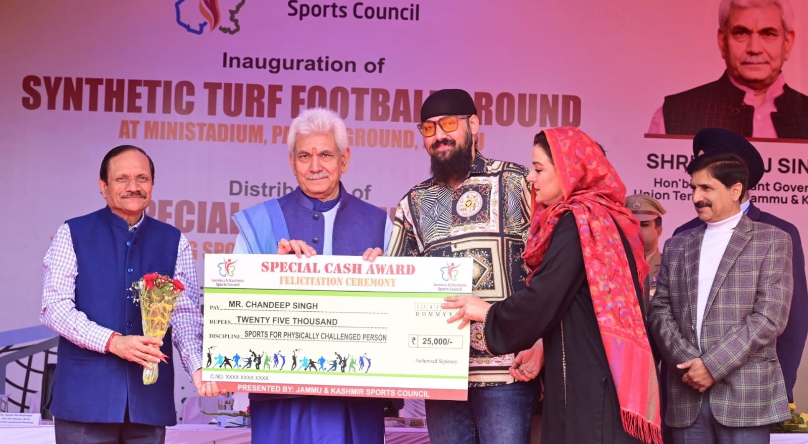 Lieutenant Governor felicitates medal winners of National ...