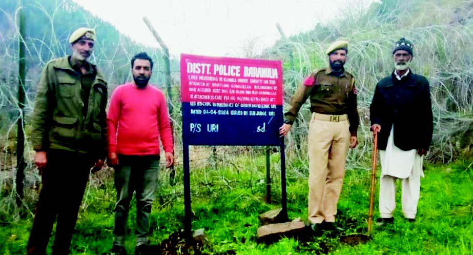 Properties of 3 proclaimed offenders attached in Baramulla: Police ...